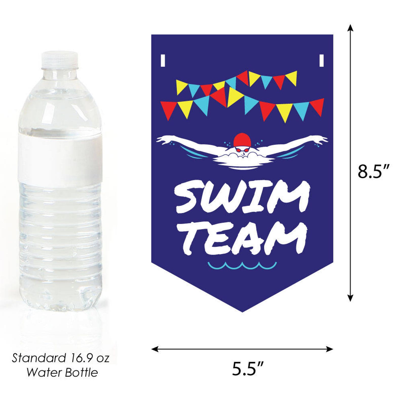 Making Waves Swim Team Swimming Party Bunting Banner - Etsy