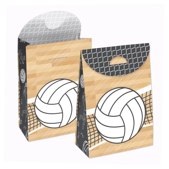 Bump, Set, Spike - Volleyball - Baby Shower or Birthday Gift Favor Box ...