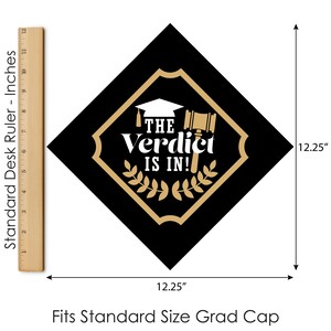 Law School Grad - Future Lawyer Graduation Cap Decorations Kit - Grad ...