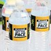 Set the Pace Running Water Bottle Labels Track Party Waterproof Self ...