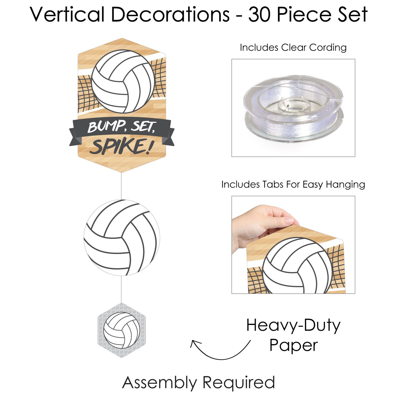 Bump Set Spike Volleyball Baby Shower or Birthday Party - Etsy