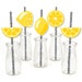 So Fresh - Lemon - Die-cut Straw Decorations - Citrus Lemonade Party ...