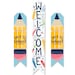 Back to School Hanging Vertical Paper Door Banners First - Etsy
