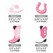 Rodeo Cowgirl DIY Shaped Pink Western Party Cut-outs 24 Count - Etsy