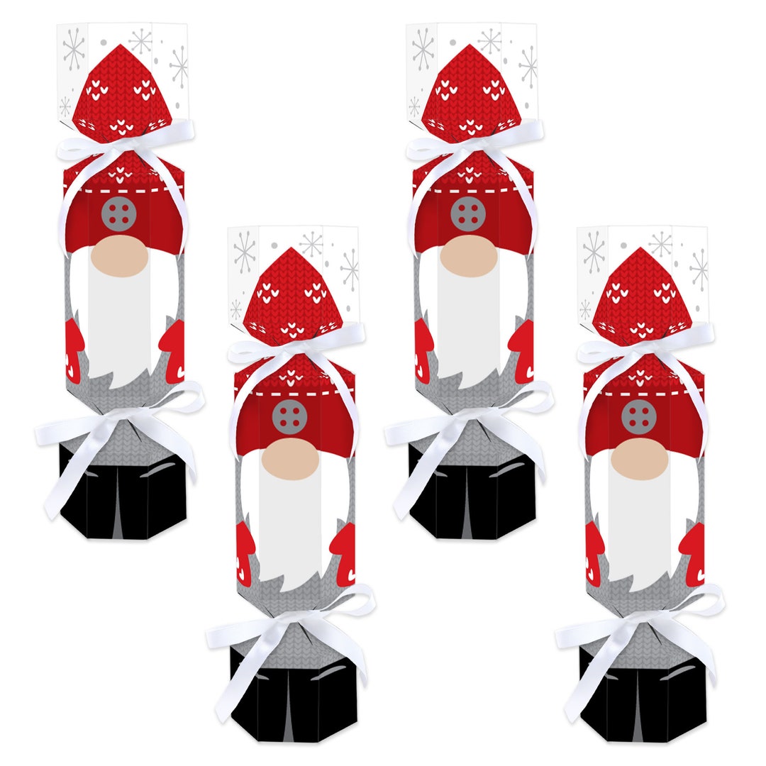 Christmas Gnomes - No Snap Holiday Party Table Favors - DIY Cracker ...