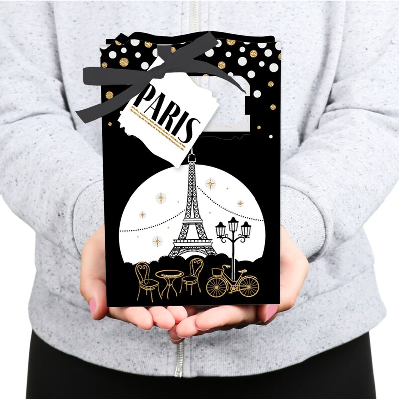 Stars Over Paris - Parisian Themed Party Favor Boxes - Set of 12 - Etsy