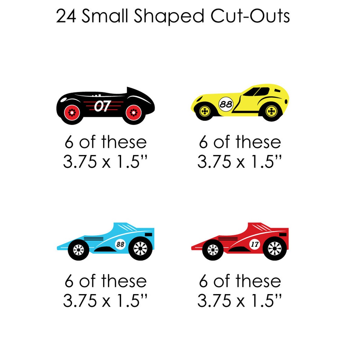 Lets Go Racing Racecar Race Car Birthday Party or Baby | Etsy