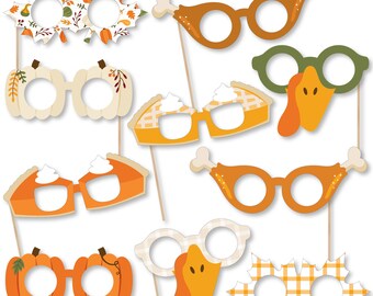 Personalized Thanksgiving Selfie Frame, Fall Selfie Frame, Photo Booth ...