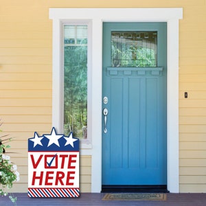 Vote Here Party Decorations Political Election Day Welcome - Etsy
