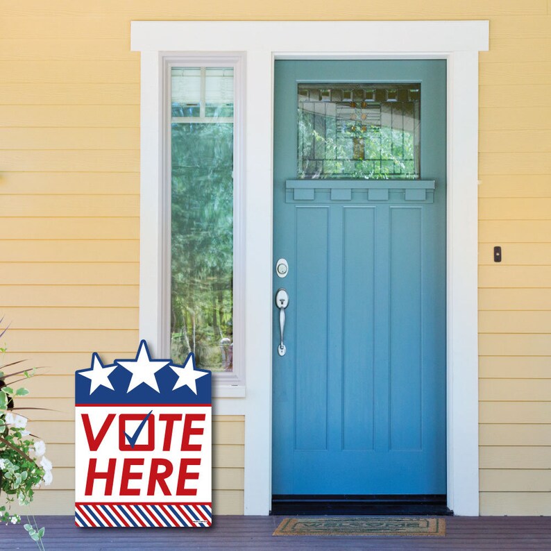 Vote Here Party Decorations Political Election Day Welcome | Etsy