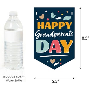 Happy Grandparents Day - Grandma & Grandpa Party Bunting Banner - Party ...
