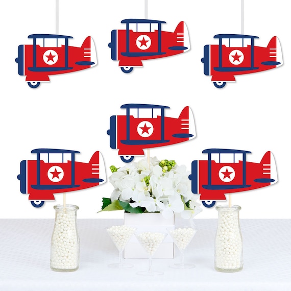 Taking Flight Airplane DIY Decorations Party Essentials - Etsy