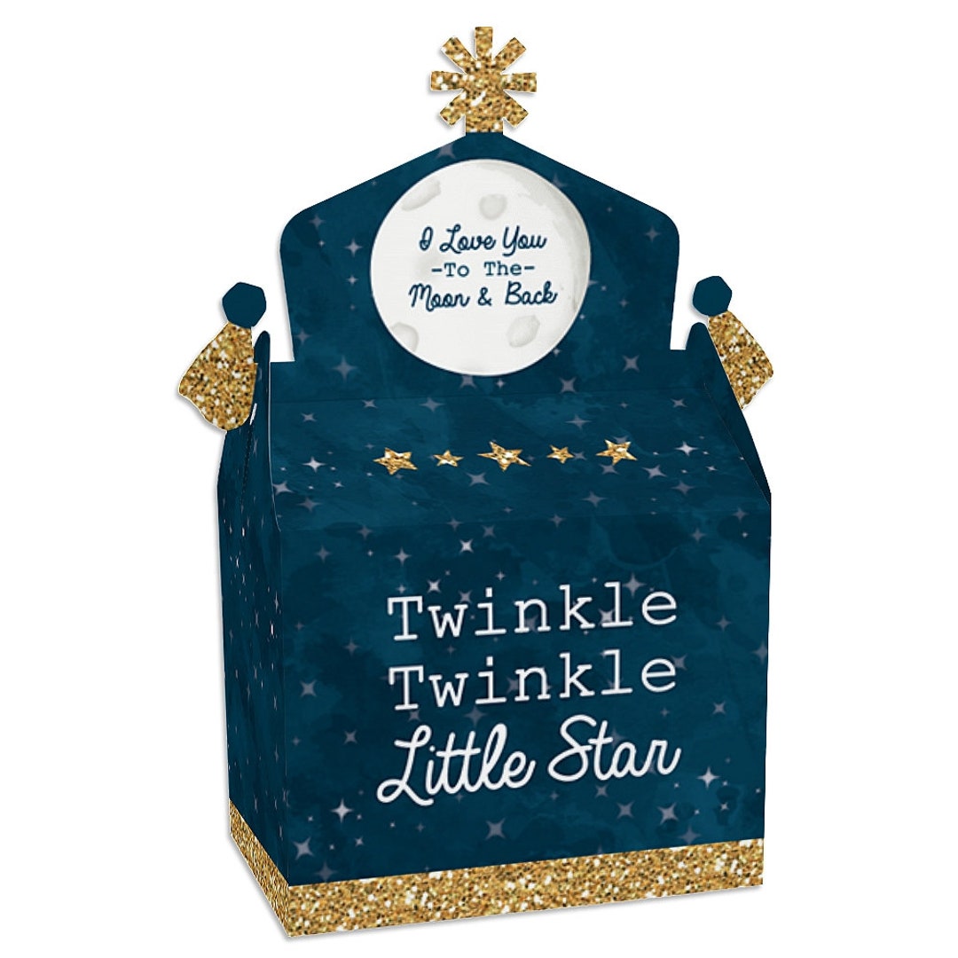 Twinkle Twinkle Little Star - Treat Box Party Favors - Baby Shower or ...