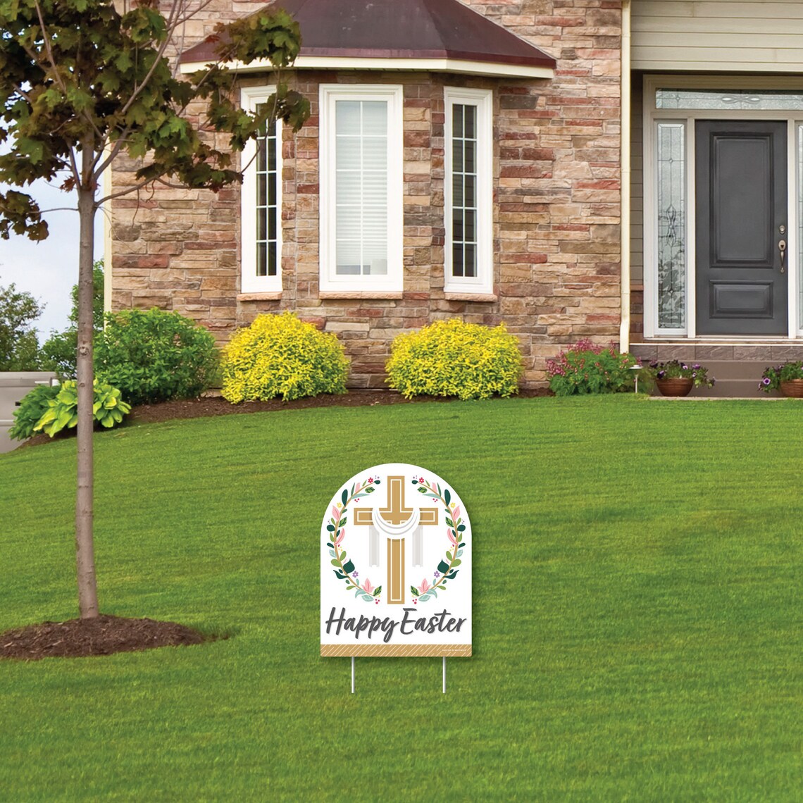 Religious Easter Outdoor Lawn Sign Christian Holiday Party - Etsy