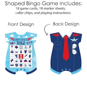 Taking Flight - Airplane - Picture Bingo Cards and Markers - Vintage ...