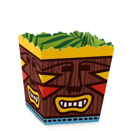 Tiki Favor Boxes - Etsy