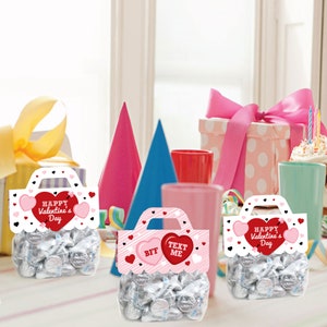 Conversation Hearts - DIY Valentine’s Day Party Clear Goodie Favor Bag ...