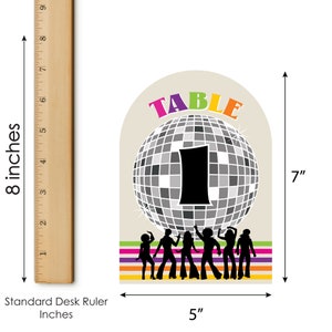 70’s Disco - 1970s Disco Fever Party Double-sided 5 X 7 Inches Cards ...