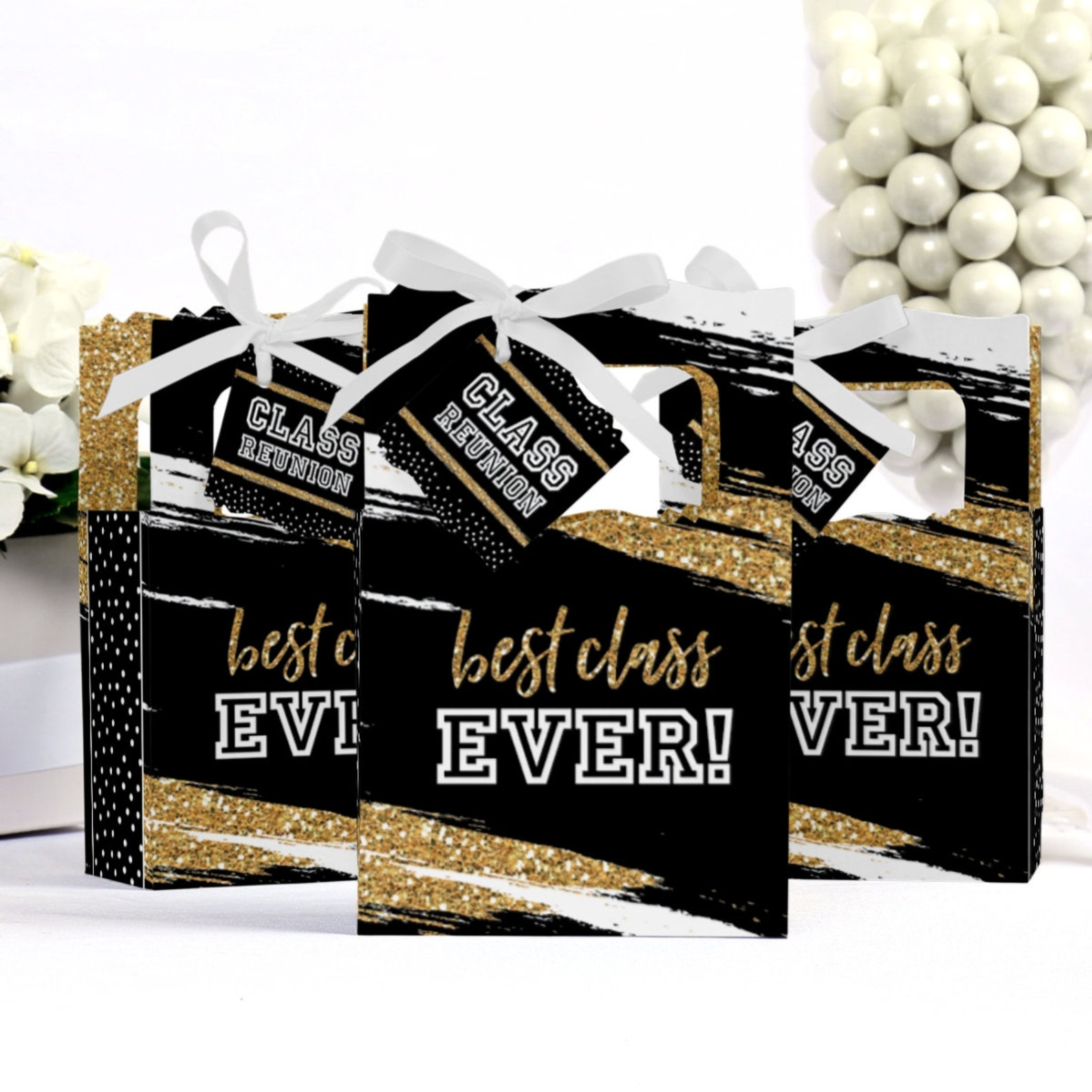 Reunited School Class Reunion Party Favor Boxes Set of 12 - Etsy