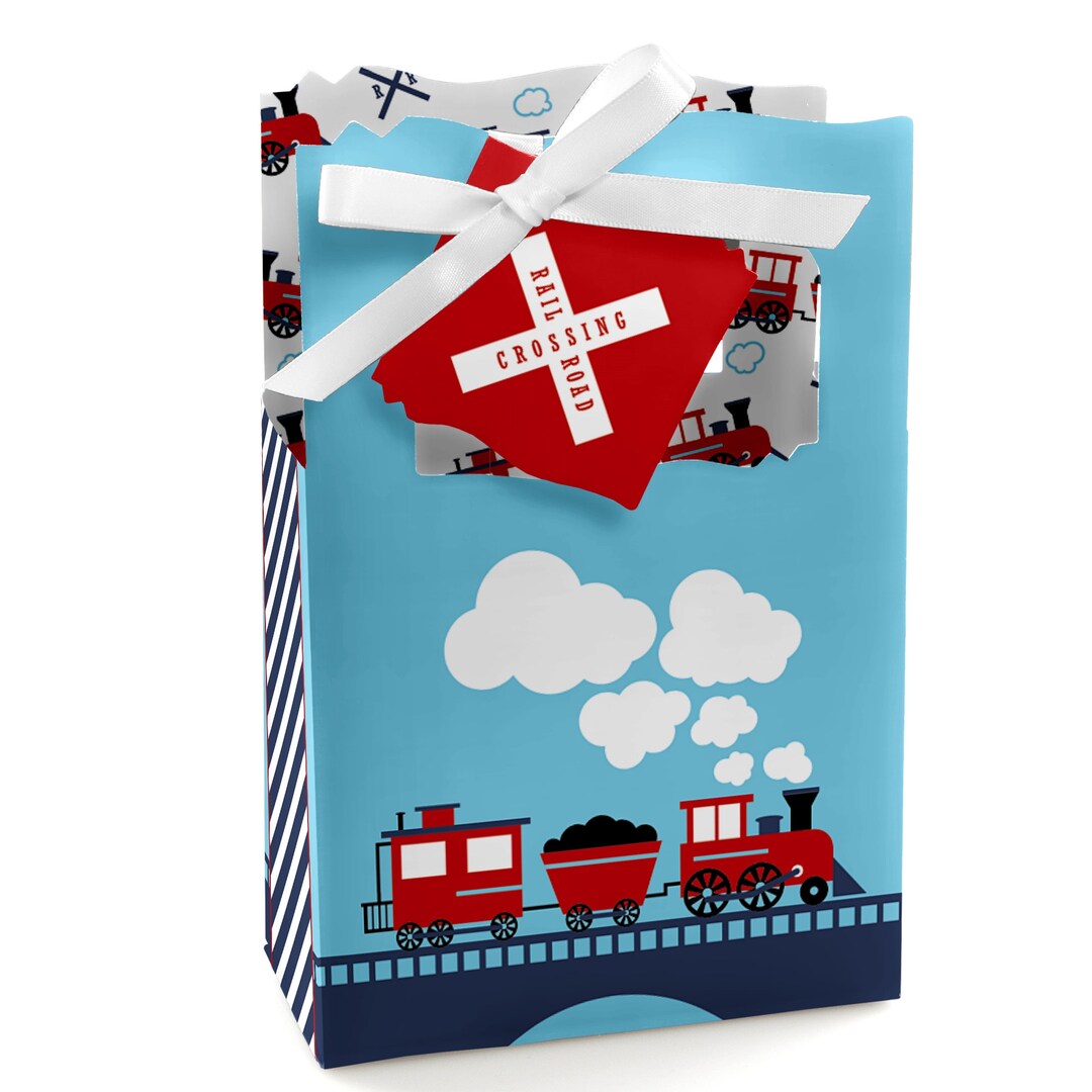 Railroad Party Crossing - Steam Train Birthday Party or Baby Shower ...