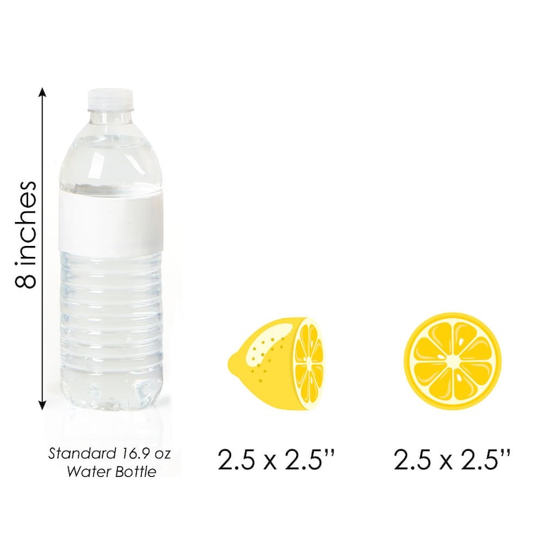 So Fresh - Lemon - DIY Shaped Die Cut Paper Cut Outs - Citrus Lemonade ...
