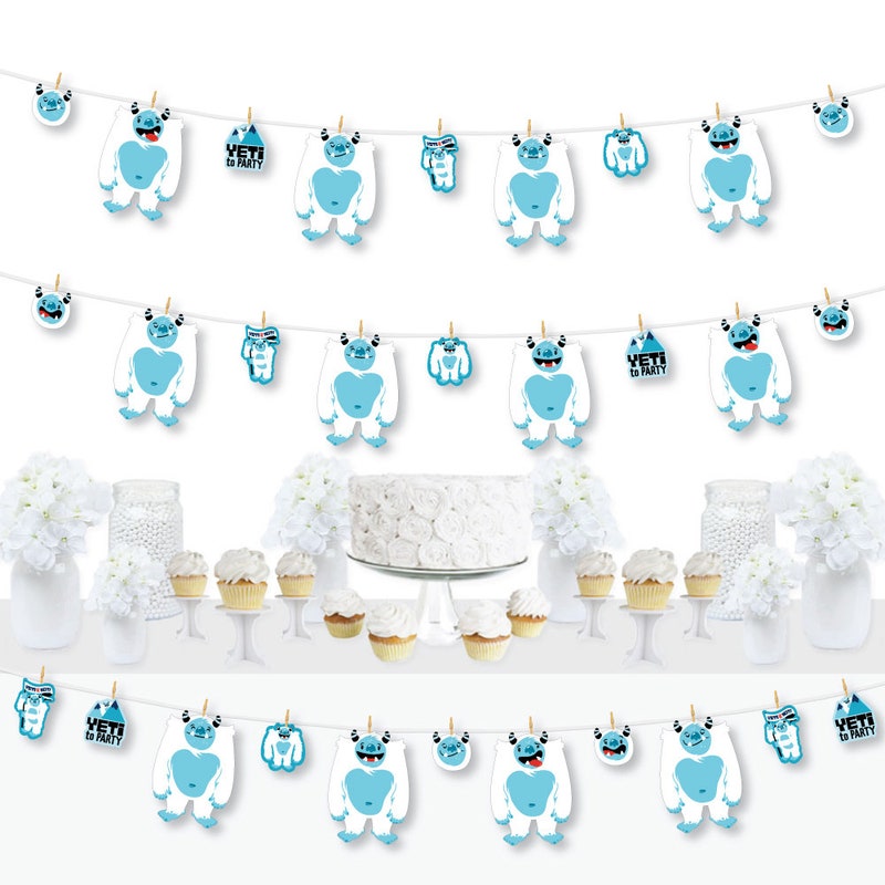 Yeti Birthday Party - Etsy
