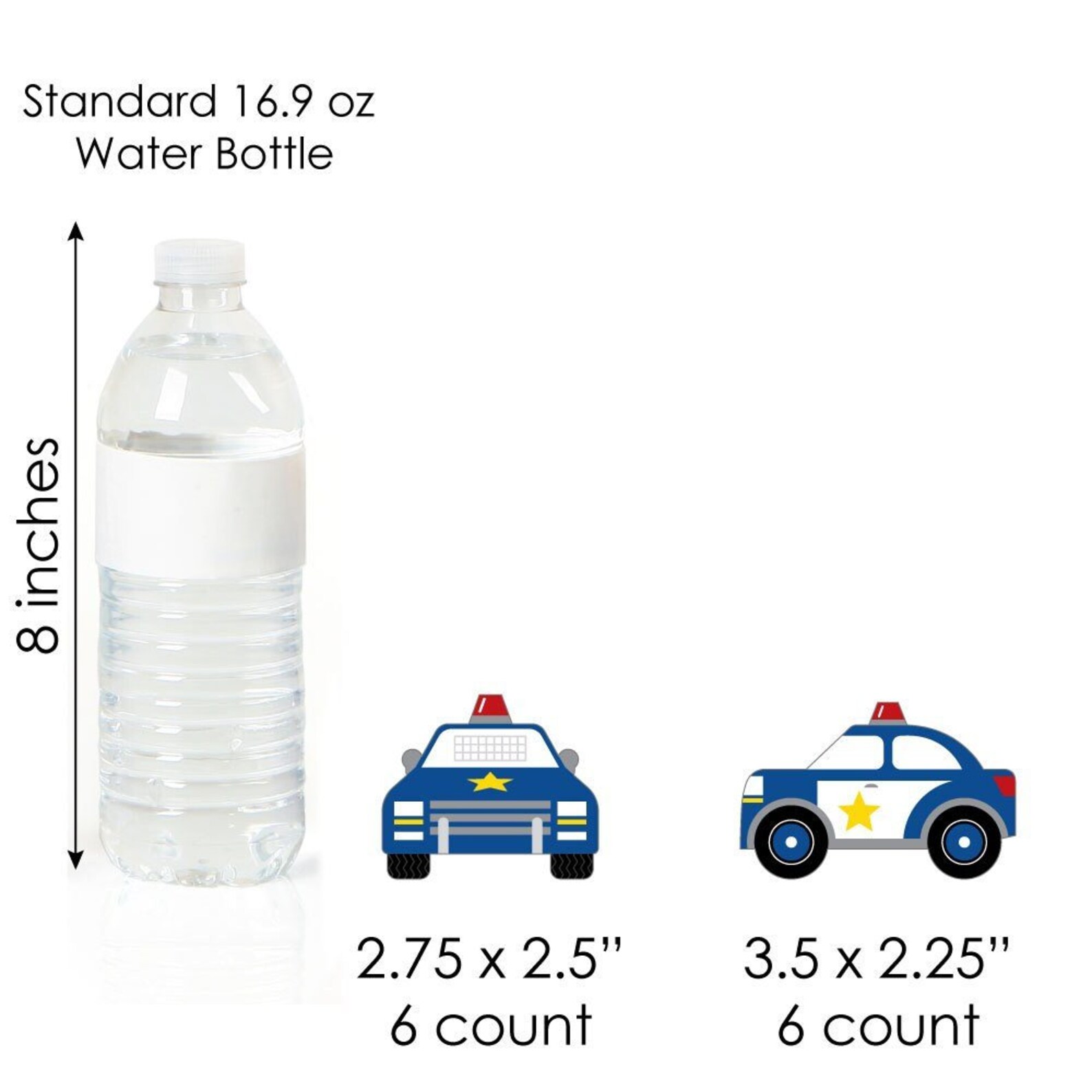 Calling All Units Police Cupcake Decoration Cop Birthday - Etsy