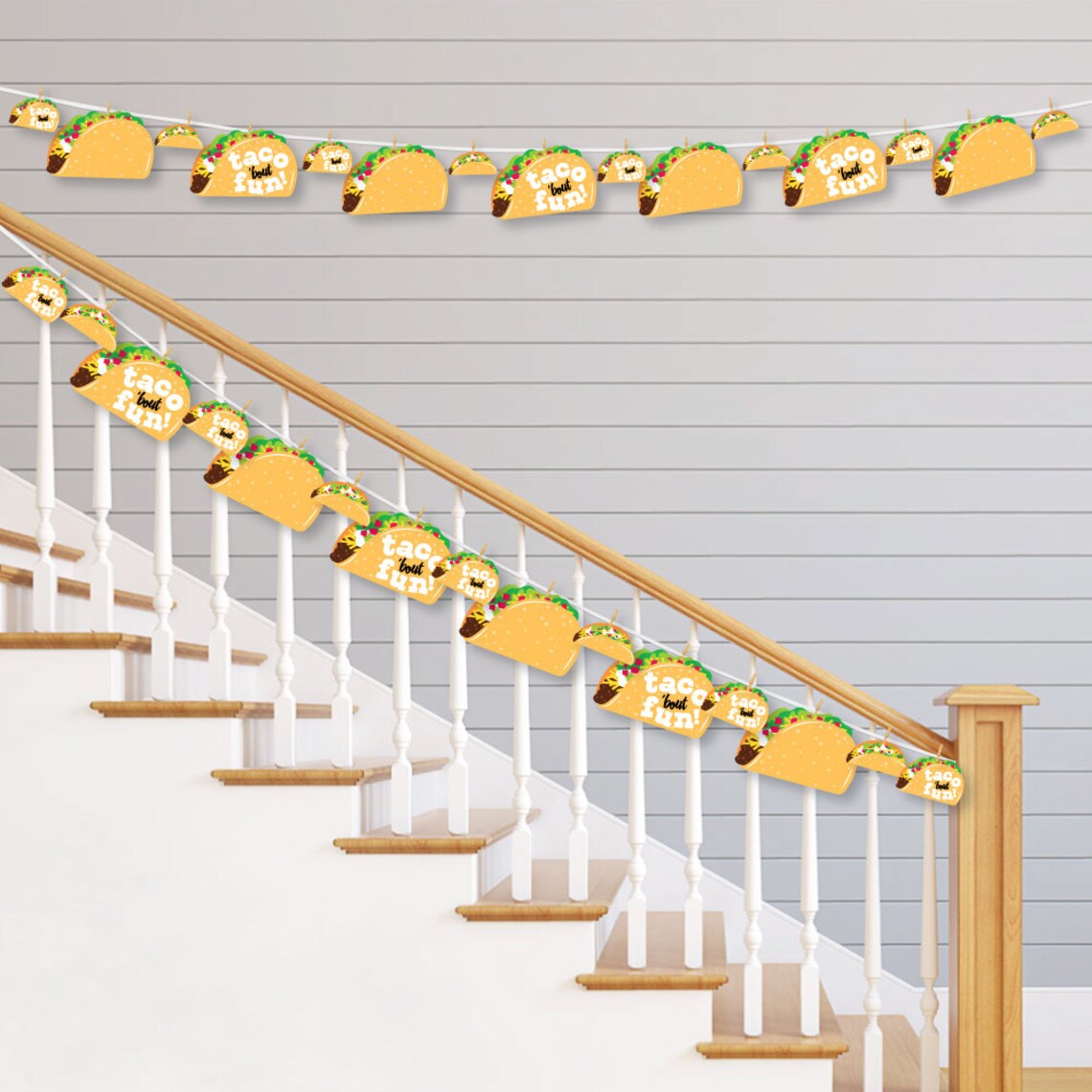 Taco bout Fun Mexican Fiesta DIY Decorations Clothespin | Etsy