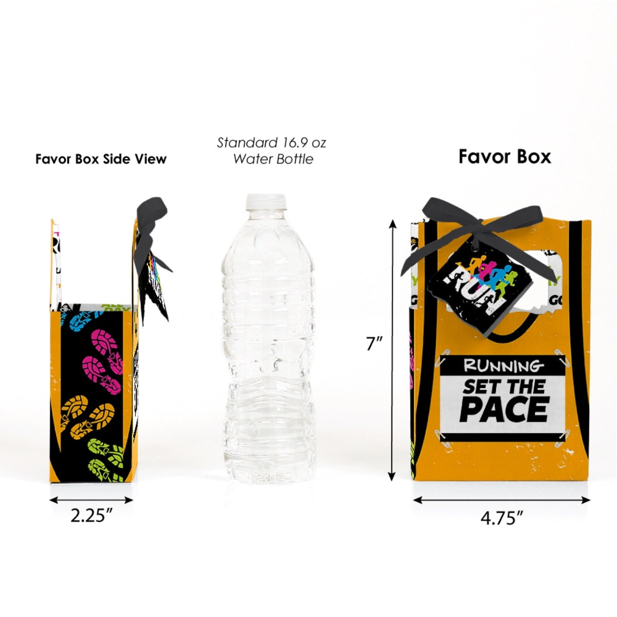 Set the Pace - Running - Track, Cross Country or Marathon Party Favor ...