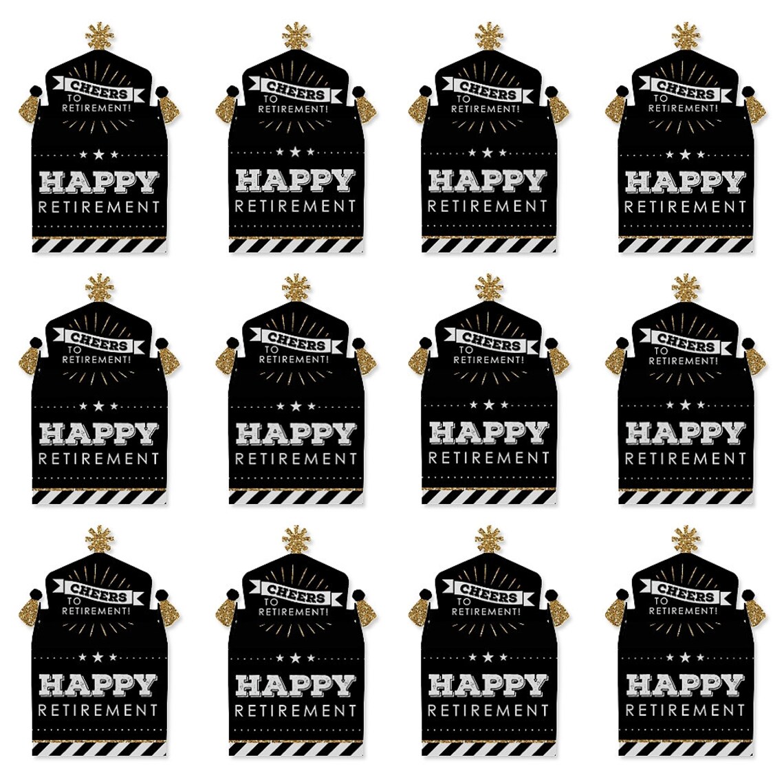 Happy Retirement Treat Box Party Favors Retirement Party - Etsy