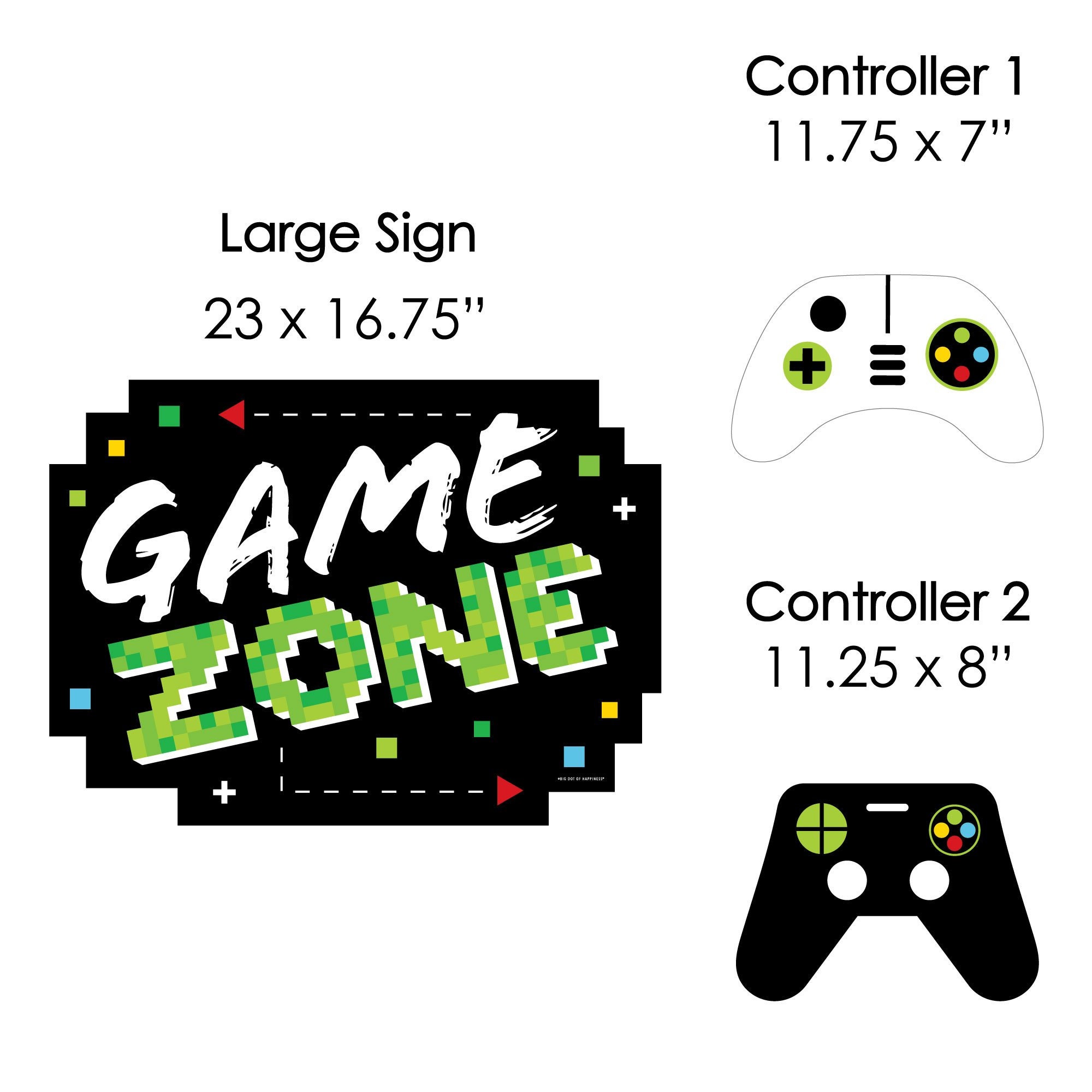 Game Zone Shaped Lawn Decorations Outdoor Yard Decorations - Etsy