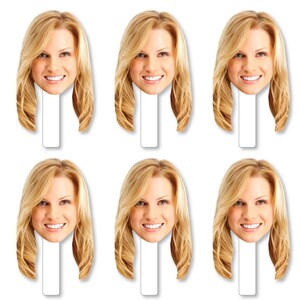 Fun Face Cutout Paddles Custom Photo Head Cut Out Photo - Etsy