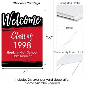 Reunited Red - Party Decorations - School Class Reunion Party ...