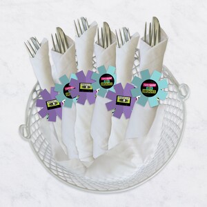 Through the Decades - 50s, 60s, 70s, 80s, and 90s Party Paper Napkin ...