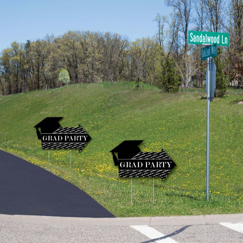 Graduation Cheers 2 Graduation Party Arrows and 1 Welcome / - Etsy