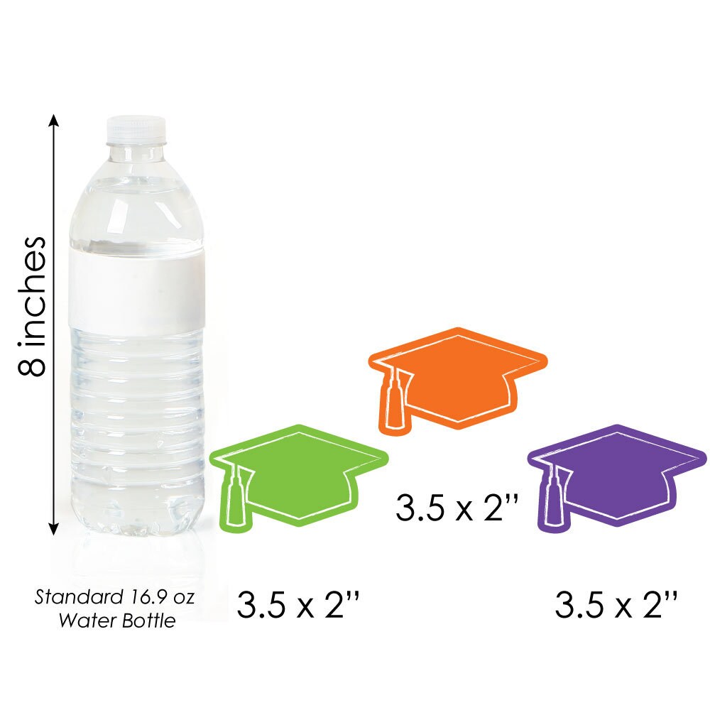 Hats off Grad - DIY Shaped Graduation Party Paper Cut-outs - 24 Ct - Etsy
