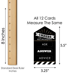 Happy Retirement - Retirement Party Game Pickle Cards - Advice ...