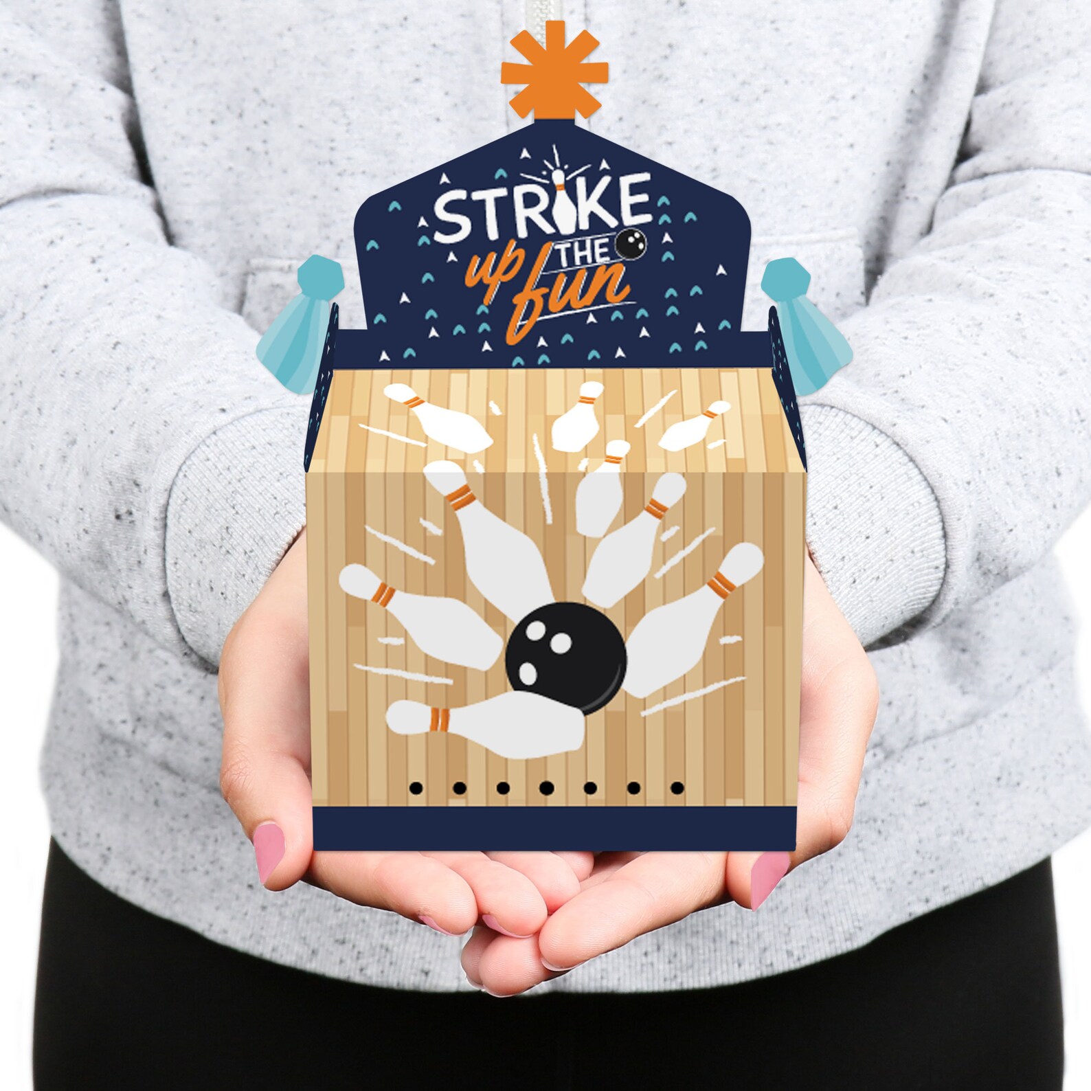 Strike up the Fun Bowling Treat Box Party Favors | Etsy