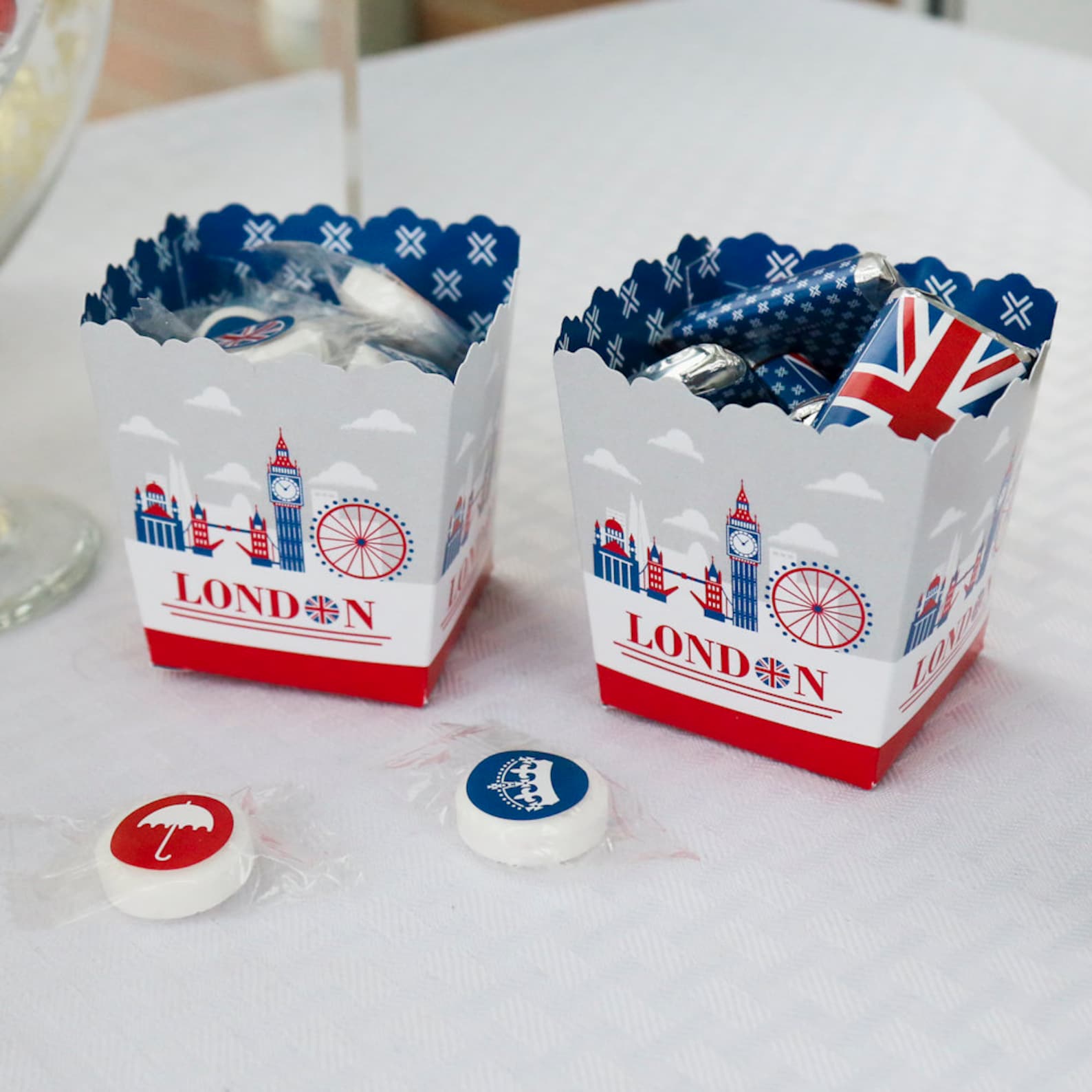 Cheerio London Party Mini Favor Boxes British UK Party | Etsy
