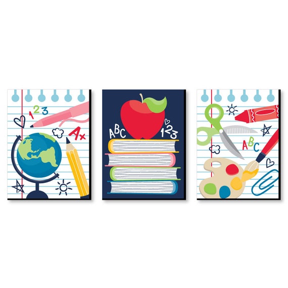 Back to School - First Day of School Classroom Decorations, Teacher ...
