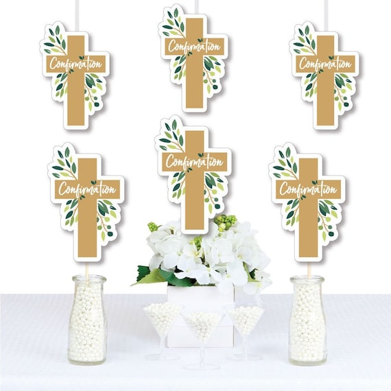 Confirmation Elegant Cross - Decorations DIY Religious Party Essentials ...