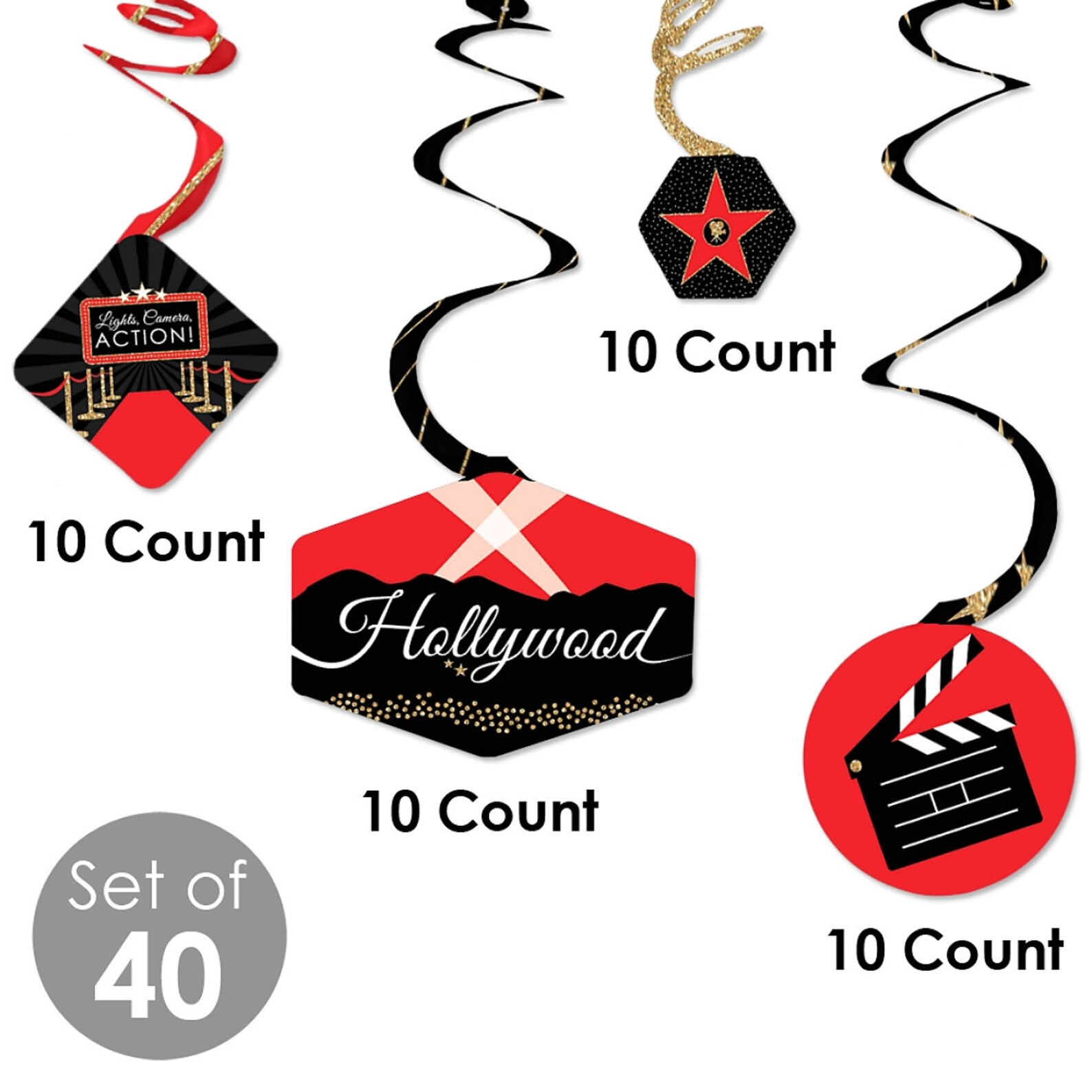 Red Carpet Hollywood Movie Night Party Hanging Decor Party - Etsy
