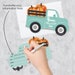 Happy Fall Truck - Shaped Fill-in Invitations - Harvest Pumpkin Party ...