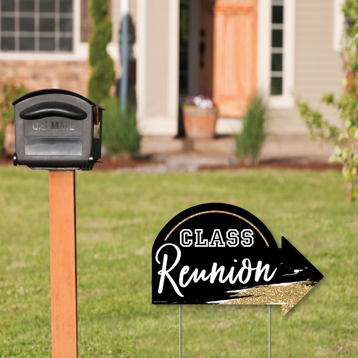 Reunited School Class Reunion Party Yard Sign With Stakes - Etsy