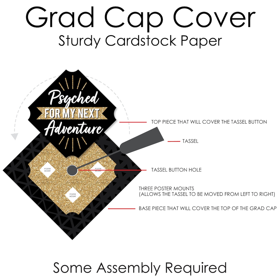 Psychology Grad Psychologist Graduation Cap Decorations Kit - Etsy