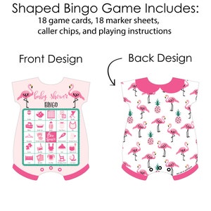 Pink Flamingo - Party Like a Pineapple - Picture Bingo Cards and ...
