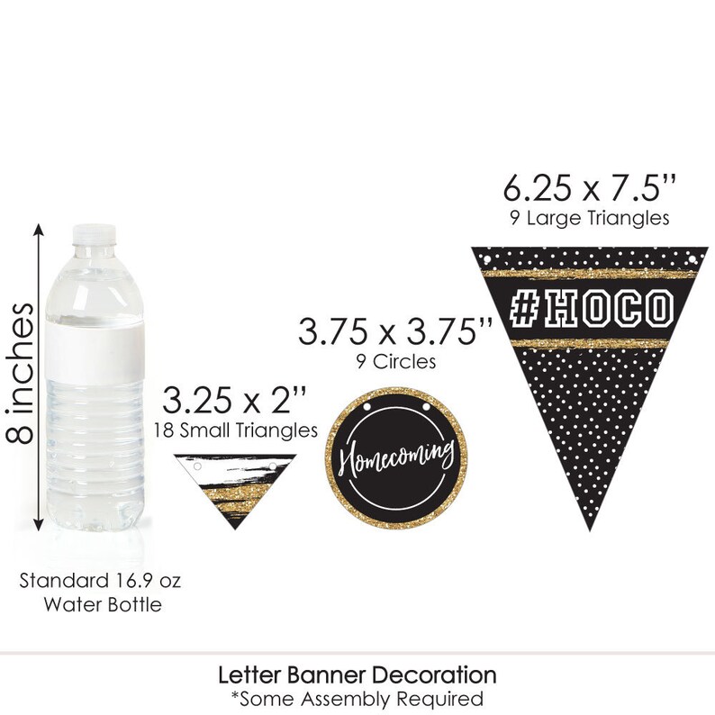 HOCO Dance Homecoming Letter Banner Decoration 36 Banner | Etsy