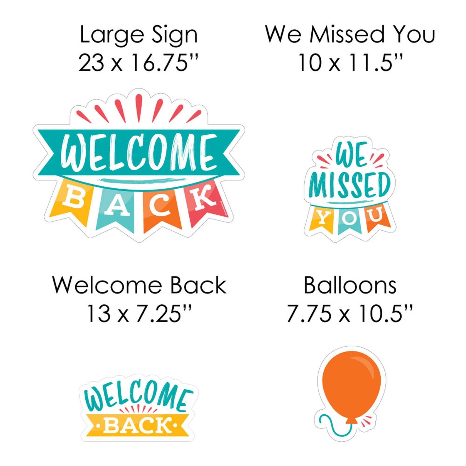 Welcome Back Yard Sign and Outdoor Lawn Decorations We - Etsy