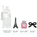 24 Pc. Small Paris DIY Shaped Paper Cut Outs - Baby Shower or Birthday ...