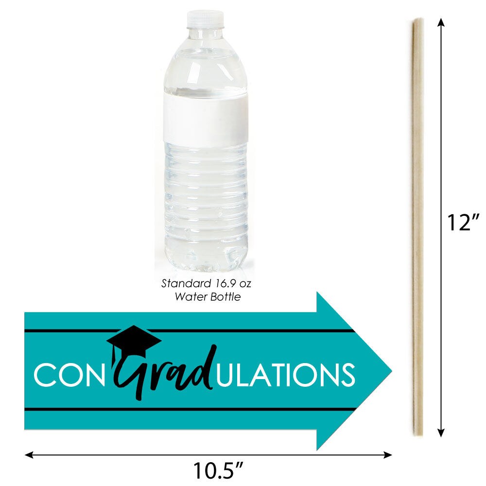Funny Graduation Photo Booth Props Teal Grad Best is yet - Etsy